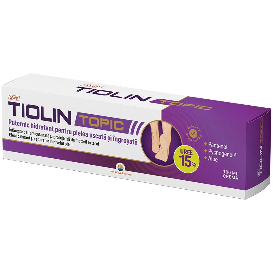 Tiolin Topic Crema, Pentru Hidratarea si Protejarea Piciorului Diabetic ...