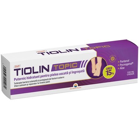 Tiolin Topic Crema, Pentru Hidratarea si Protejarea Piciorului Diabetic ...