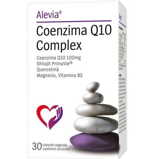 Coenzima Q10 Complex, Alevia, 30 capsule vegetale - eMAG.ro