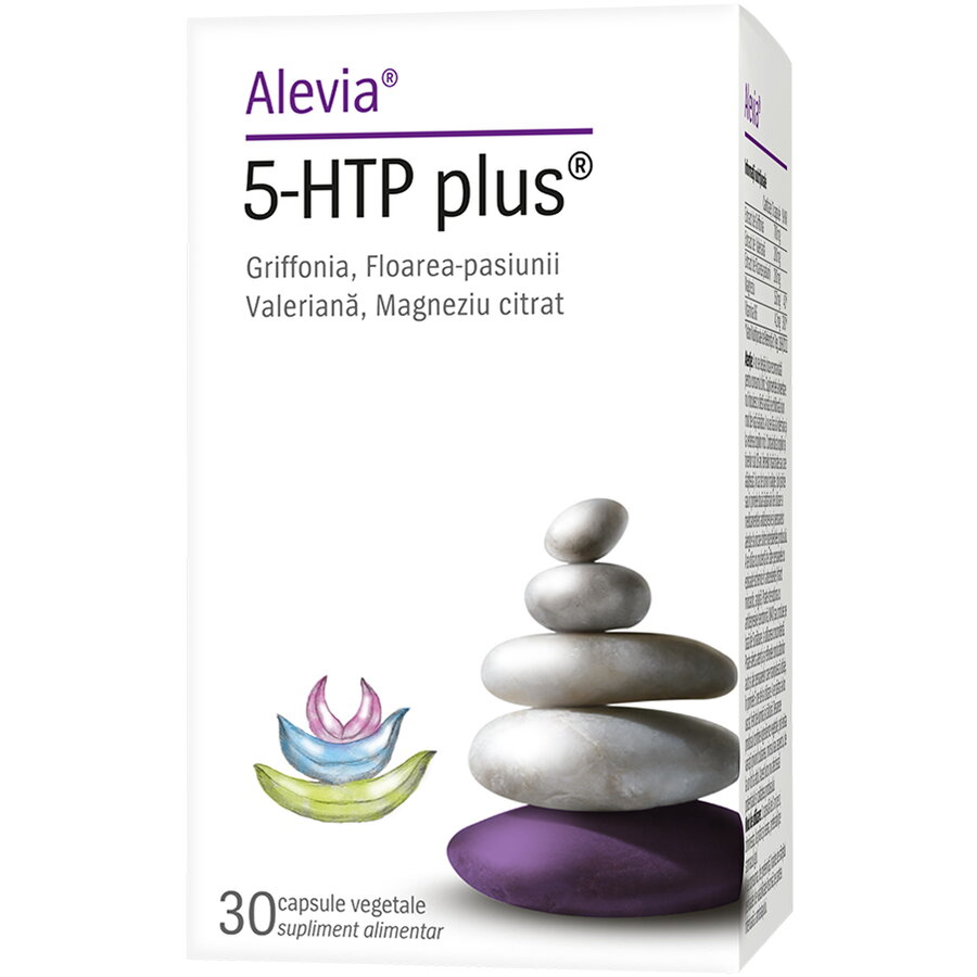 5 HTP Plus, Alevia, 30 capsule vegetale - eMAG.ro