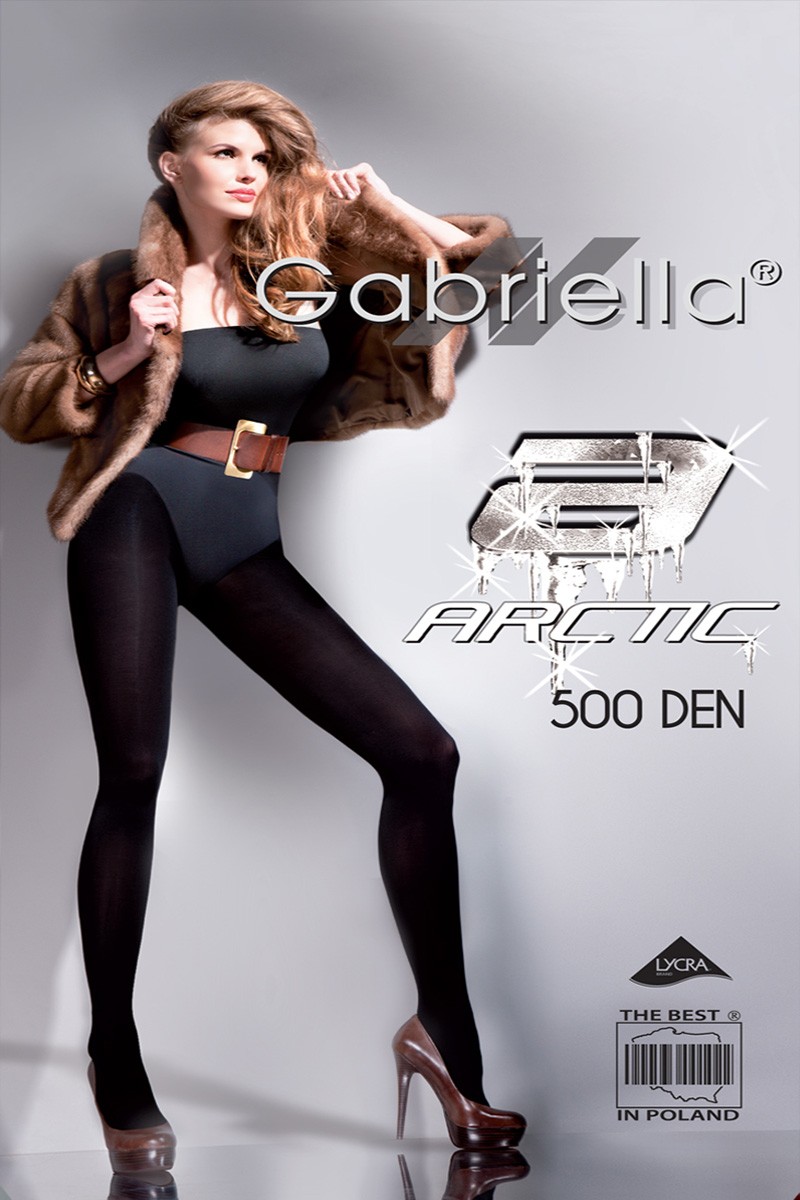 Ciorapi 500 den din microfibra si lana - Gabriella Arctic, Grafit, 3-M ...