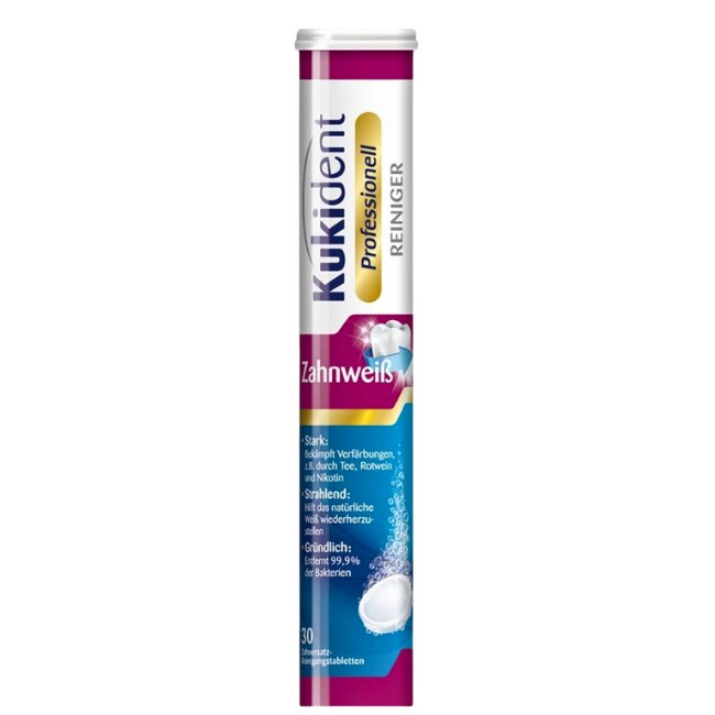 Tablete de curatare proteze dentare Kukident, 30 bucati, actiune rapida ...