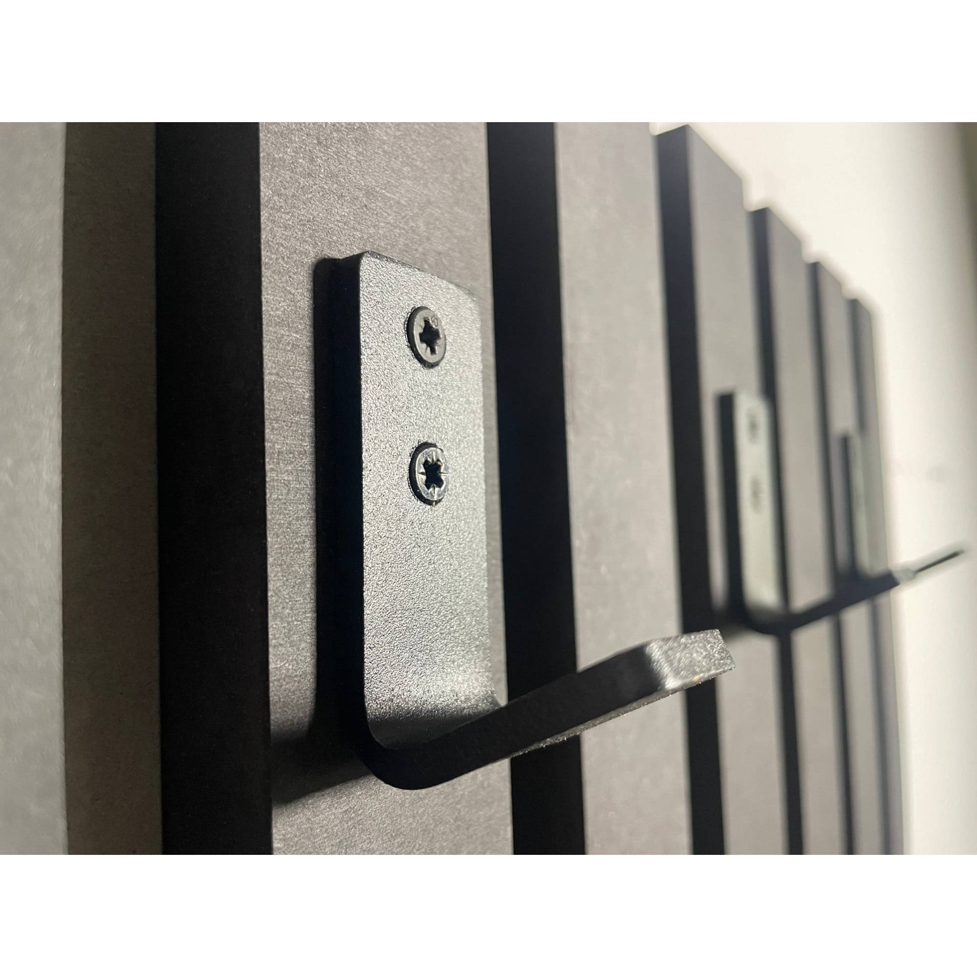 Cuiere din MDF, FLEXISTYLE, 60cm, 5 usi, negru/gri - eMAG.ro