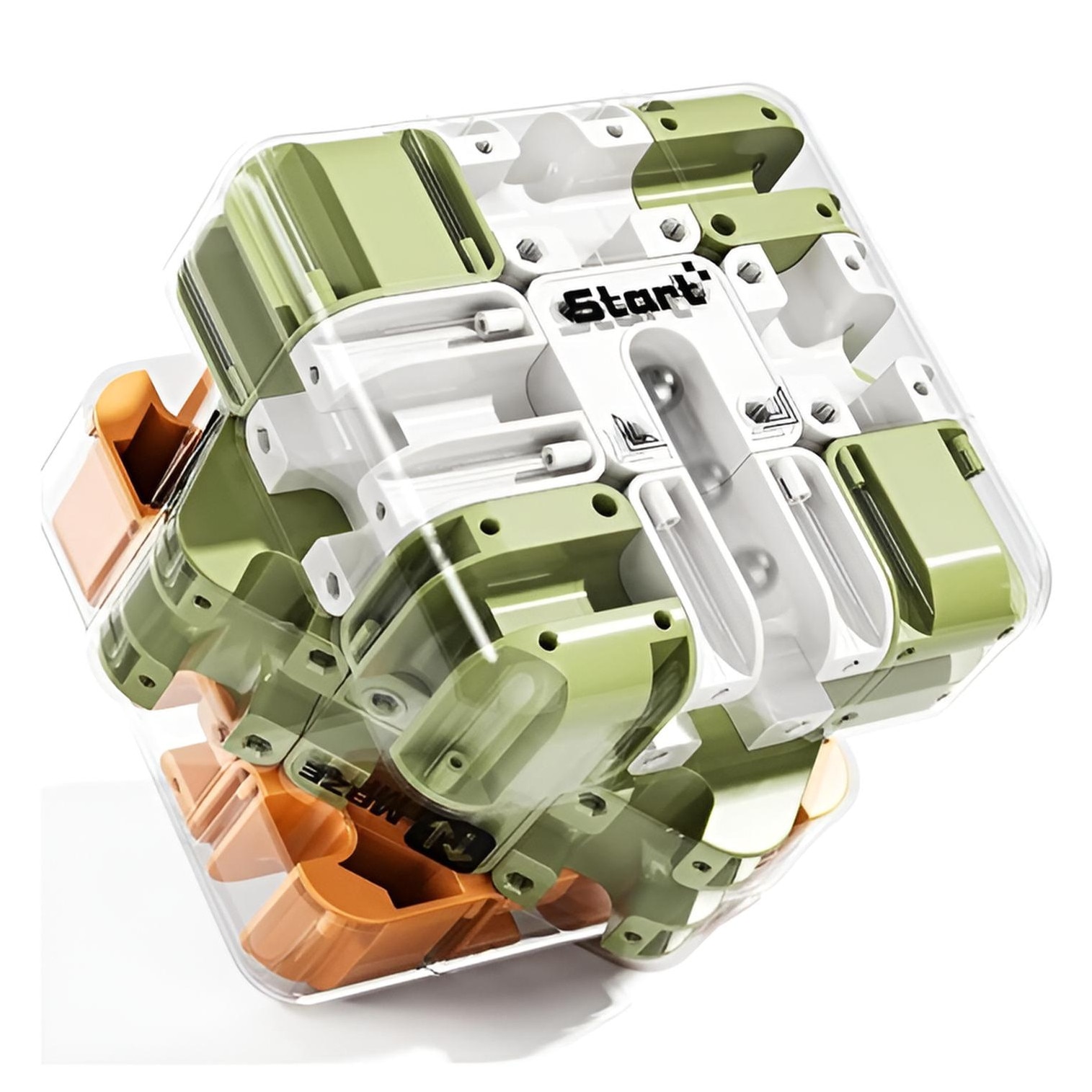 Cub 3D Labirint Tridimensional, 8 cm - eMAG.ro
