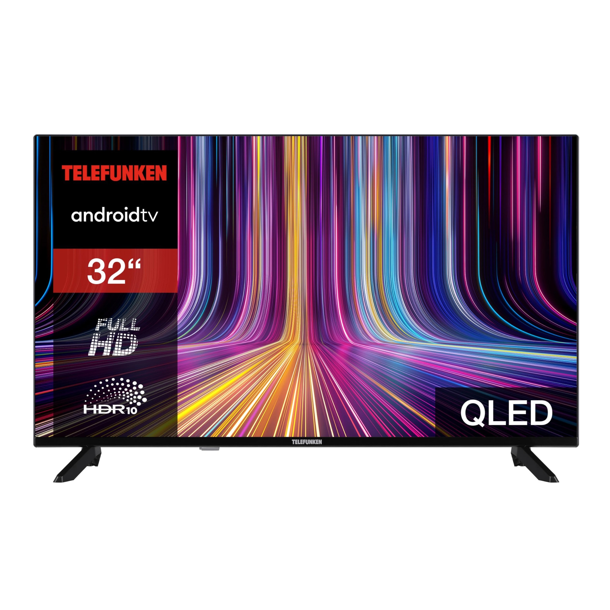 Televizor Telefunken Smart TV 32 inch, Full HD, QLED, 81 cm, Triplu ...
