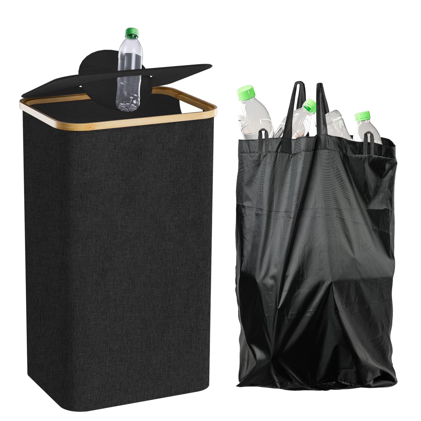 Recipient de colectare a sticlelor SKELO, 100L, cu capac, pentru ...