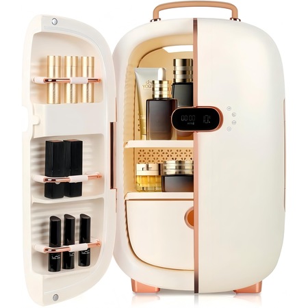 Mini frigider cosmetice KFO, capacitate 12L, silentios 20Db, portabil ...