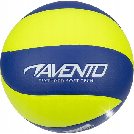 Minge de volei Avento Match Pro, 8 panouri, texturata, albastra ...