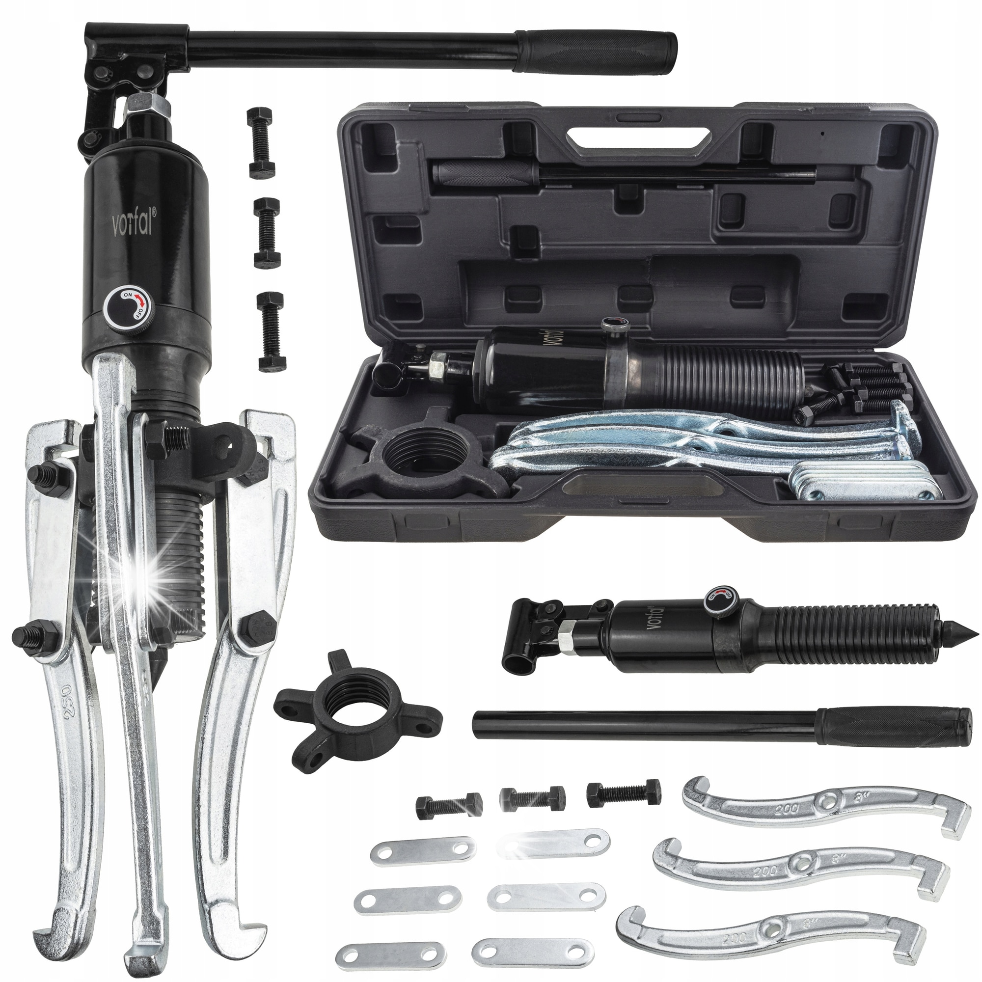 Extractor hidraulic pentru rulmenti Vorfal 20T - eMAG.ro