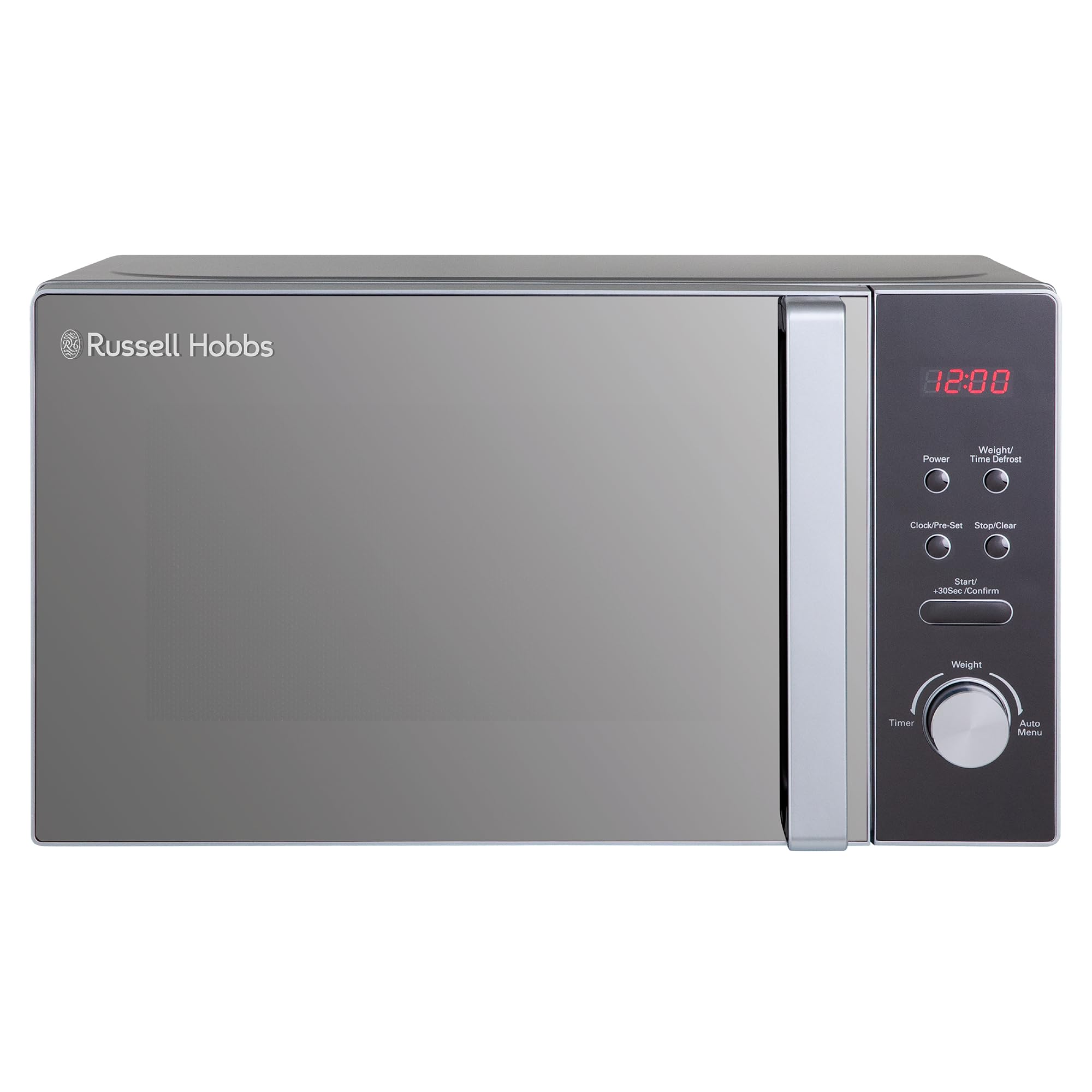 Cuptor cu microunde Russell Hobbs, 800 W, 20 L, argintiu - eMAG.ro