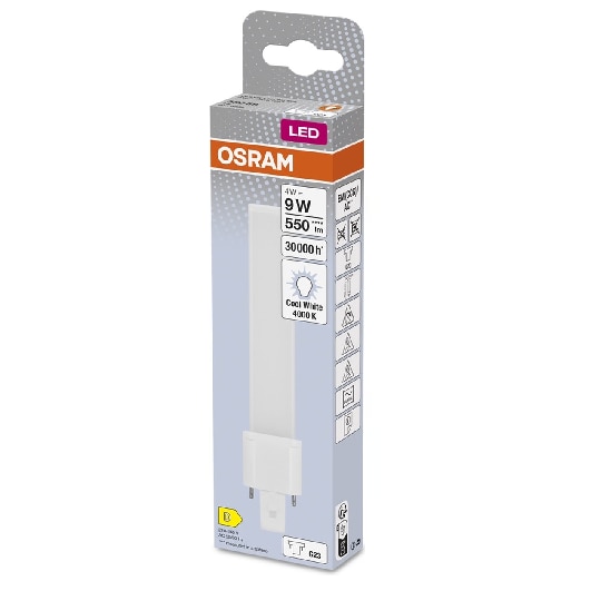 Osram - Dulux S (9W) LED 4, 5W / 840 - 500lm - 4058075558045 - pentru ...