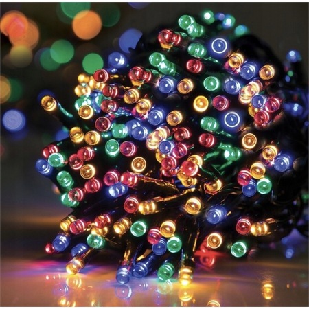 Luminite de Craciun pentru brad, pentru interior si exterior, 300 LED ...