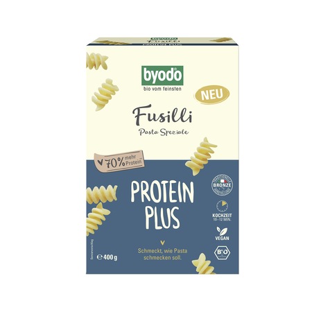 Paste Bio Fusilli Protein Plus Byodo 400 g - eMAG.ro