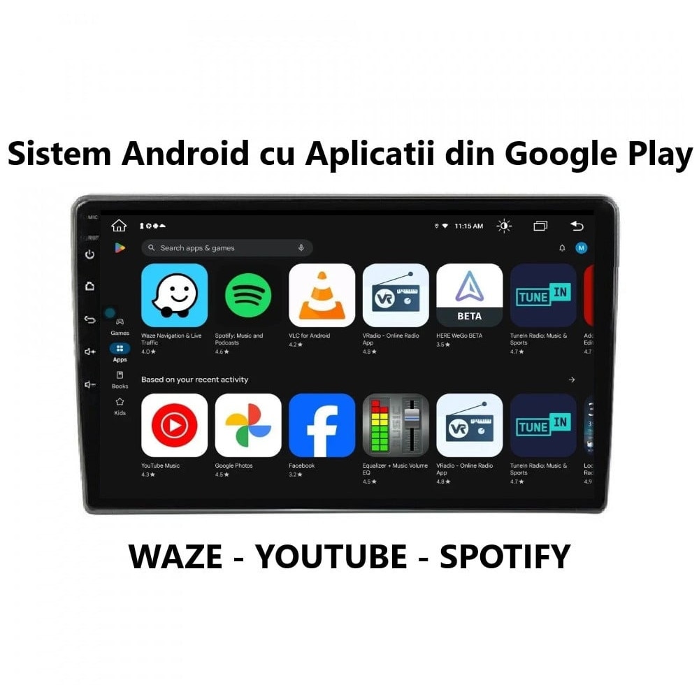 Navigáció Renault Trafic II 2004-2014 10 inch 1GB 32GB 4 Core - eMAG.hu