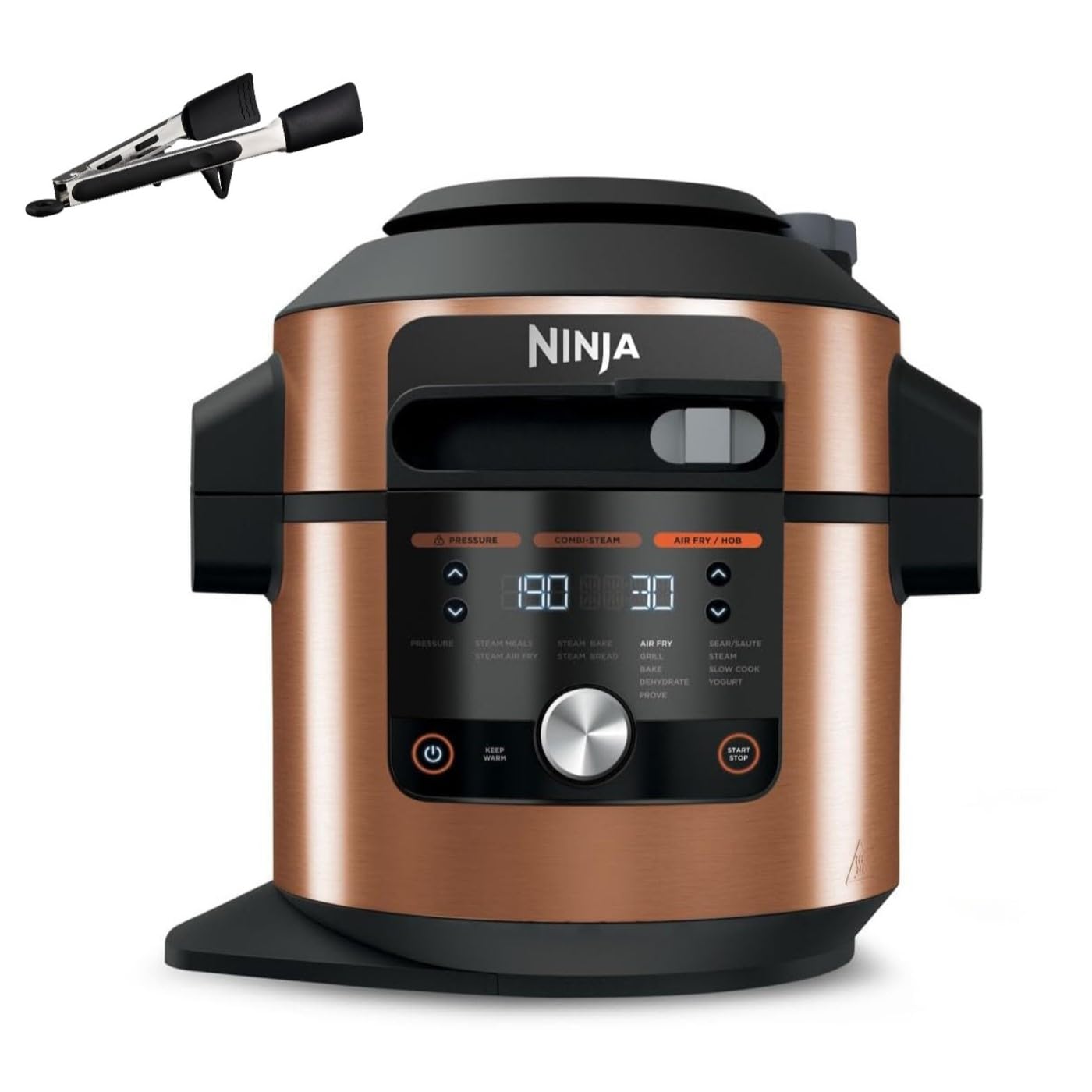 Multicooker Ninja Foodi Max 7, 5L, 12 în 1, cupru/negru - eMAG.ro