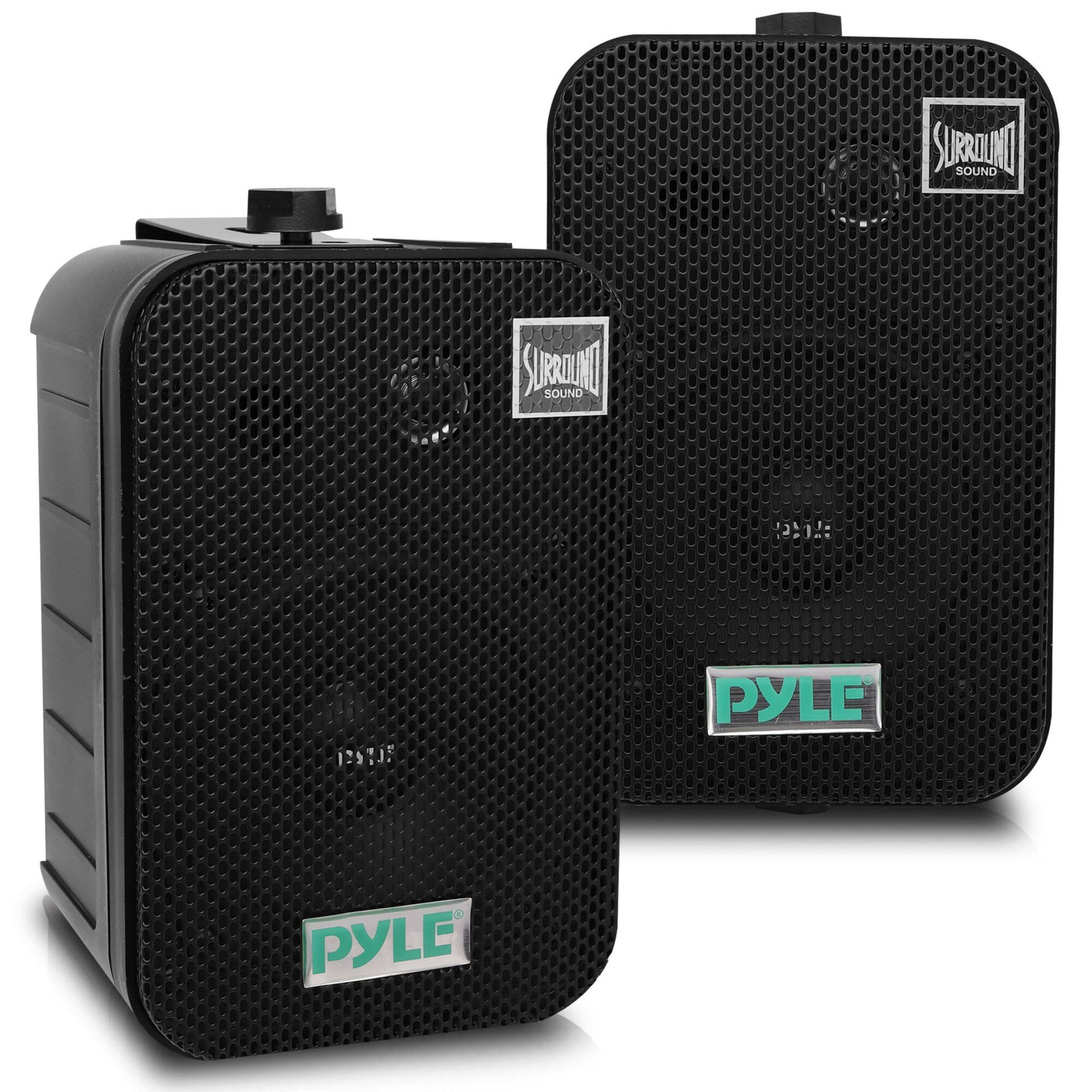 Boxe de exterior Pyle, set de 2, 200 W, impermeabile, pentru terasă ...