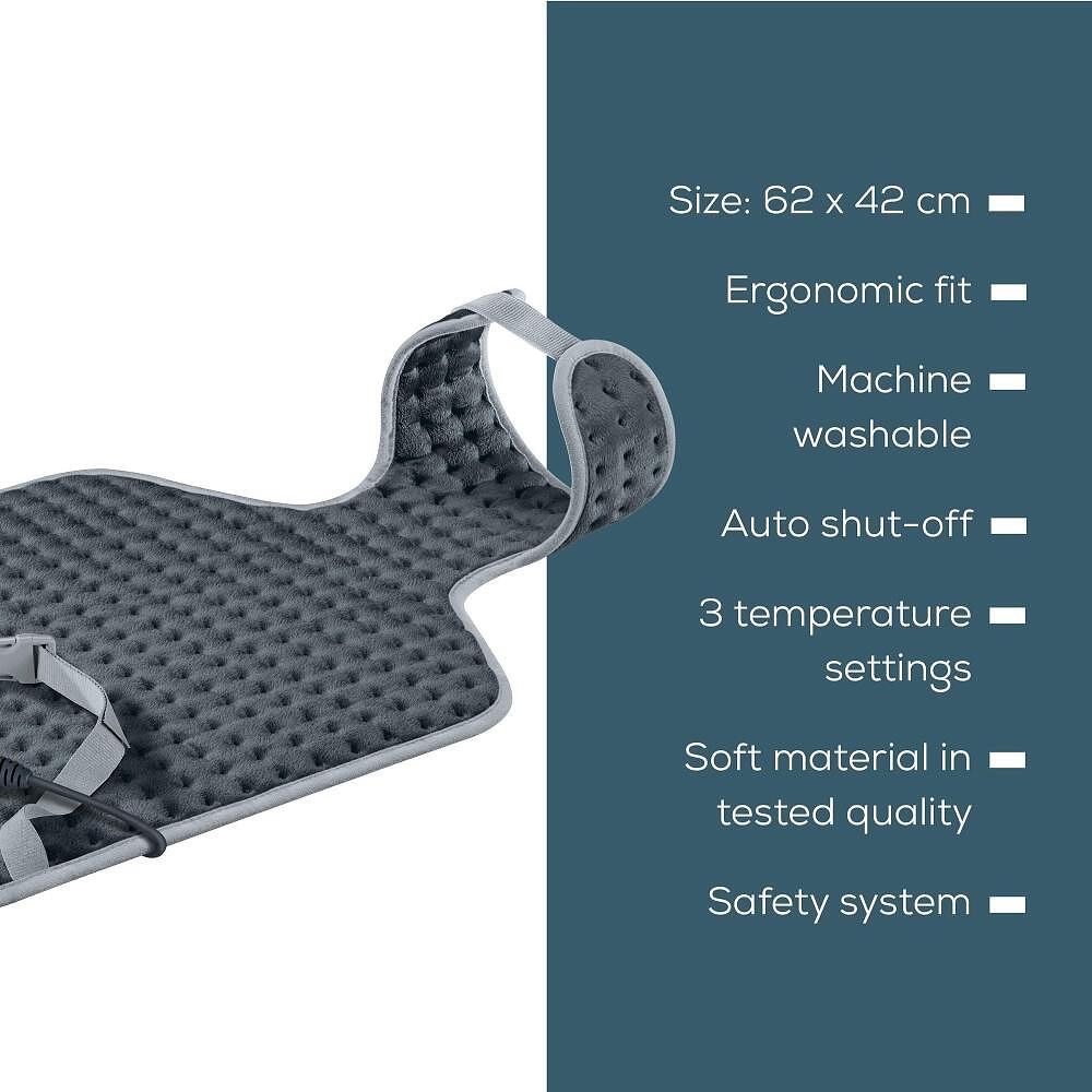 Perna electrica pentru spate si cervicala Beurer HK 64, 3 trepte de ...