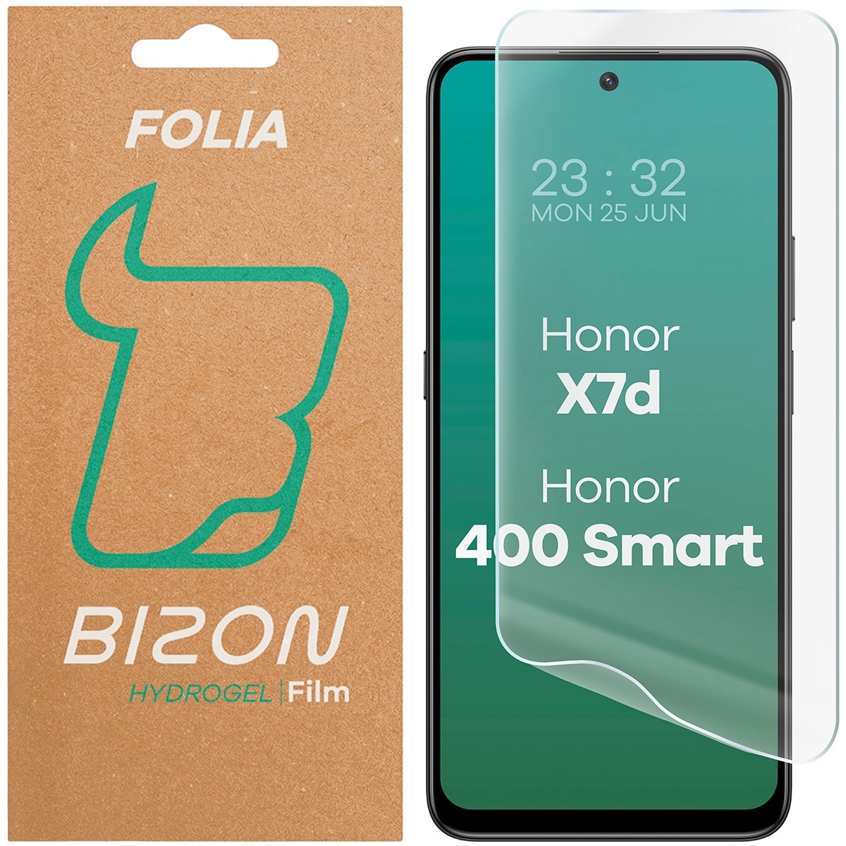 Folie, Bizon Glass Hydrogel Front pentru Honor X7d / Honor 400 Smart ...
