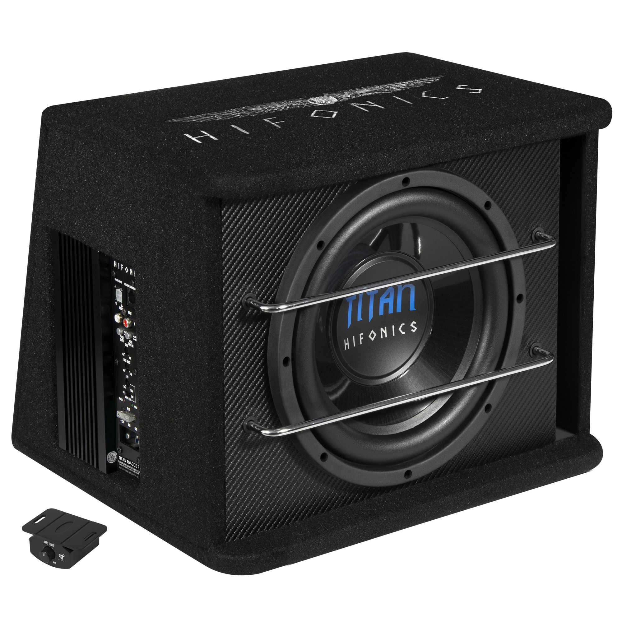 Subwoofer auto Hifonics Titan TSA300R, 30cm, 600W, Amplificat - eMAG.ro