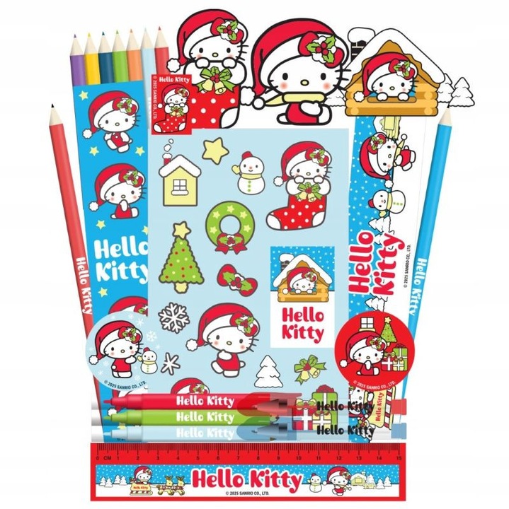Calendarul de Craciun al Adventului Hello Kitty - eMAG.ro