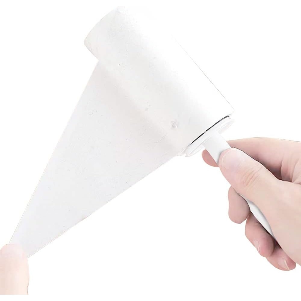 Rola adeziva pentru haine, set 6 rezerve, 1 maner, pentru par de ...