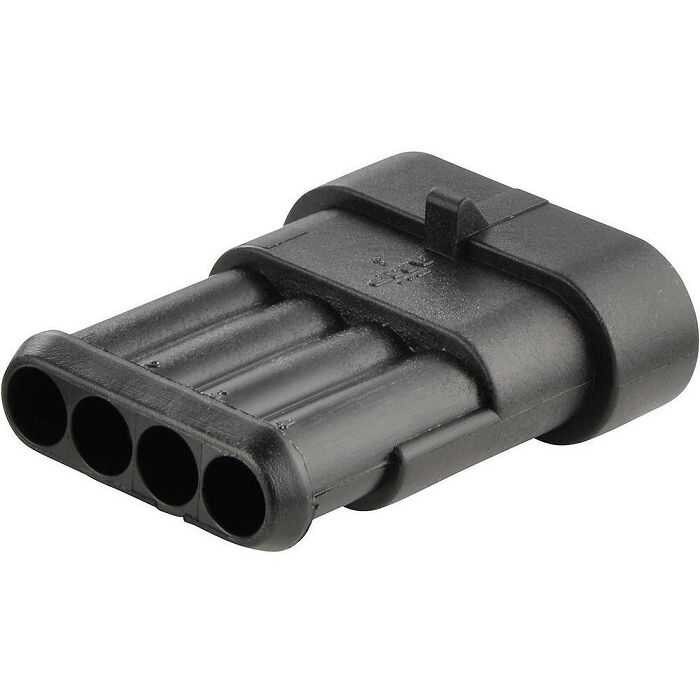 Conector cablu Superseal 1.5 tata 4 pini IP67, 31.8mm - eMAG.ro