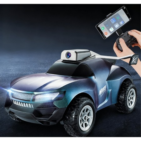 Masina cu radiocomanda RC Racing, cu camera si LED-uri, control ...