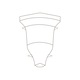 Colt interior plinta Korner LP52, cires, 1buc - eMAG.ro