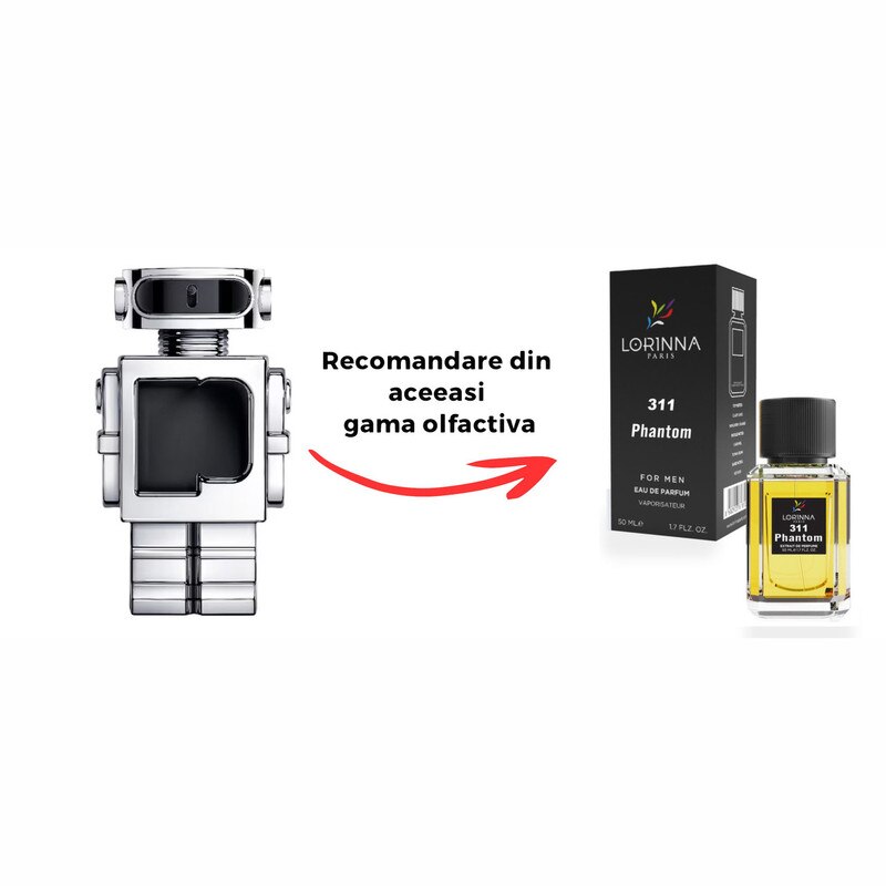 Set Apa de Parfum Lorinna Paris Parfum Phantom de Barbat 50 ml si ...