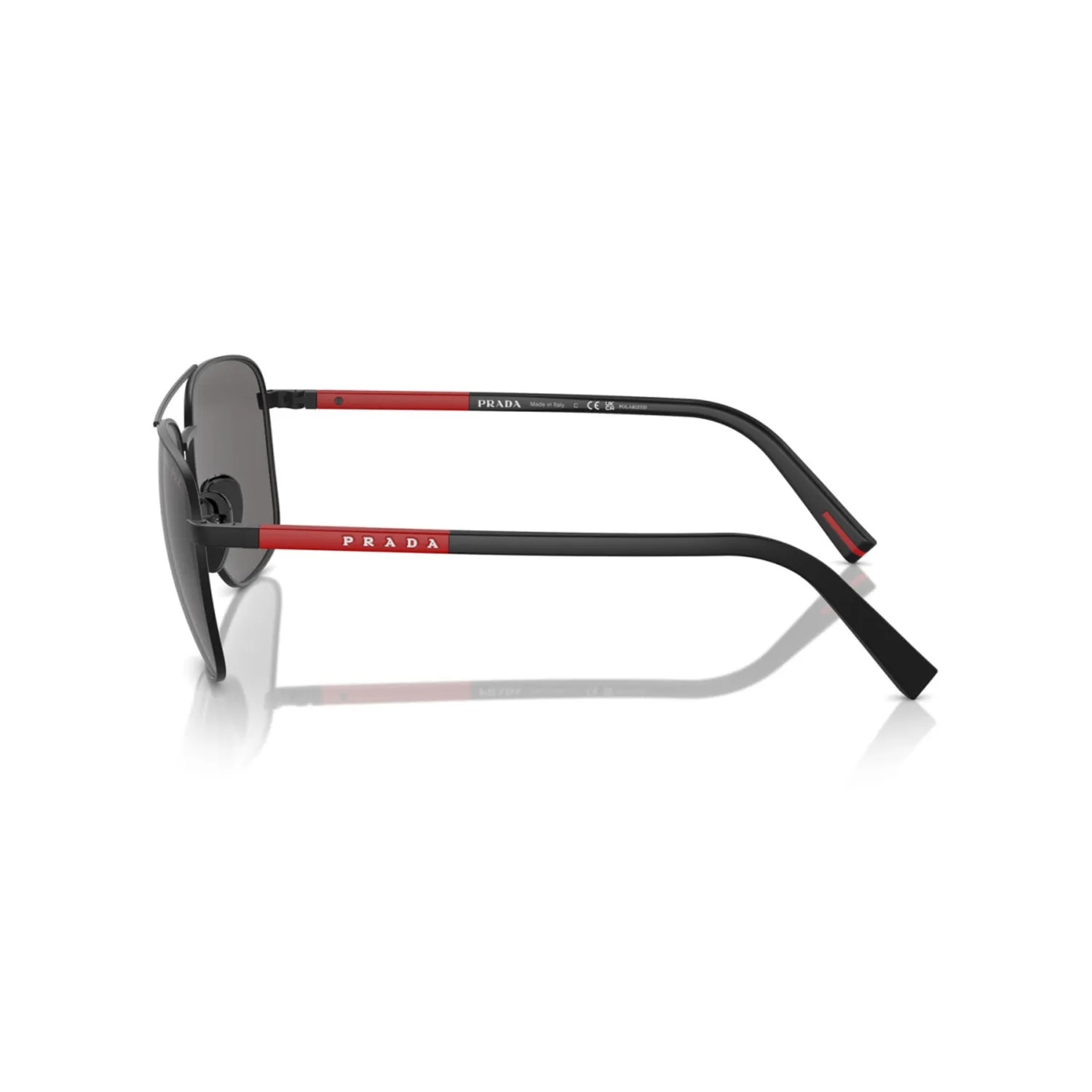 Ochelari de soare Linea Rossa Prada SPS 54Z negru lentile cu culoare ...
