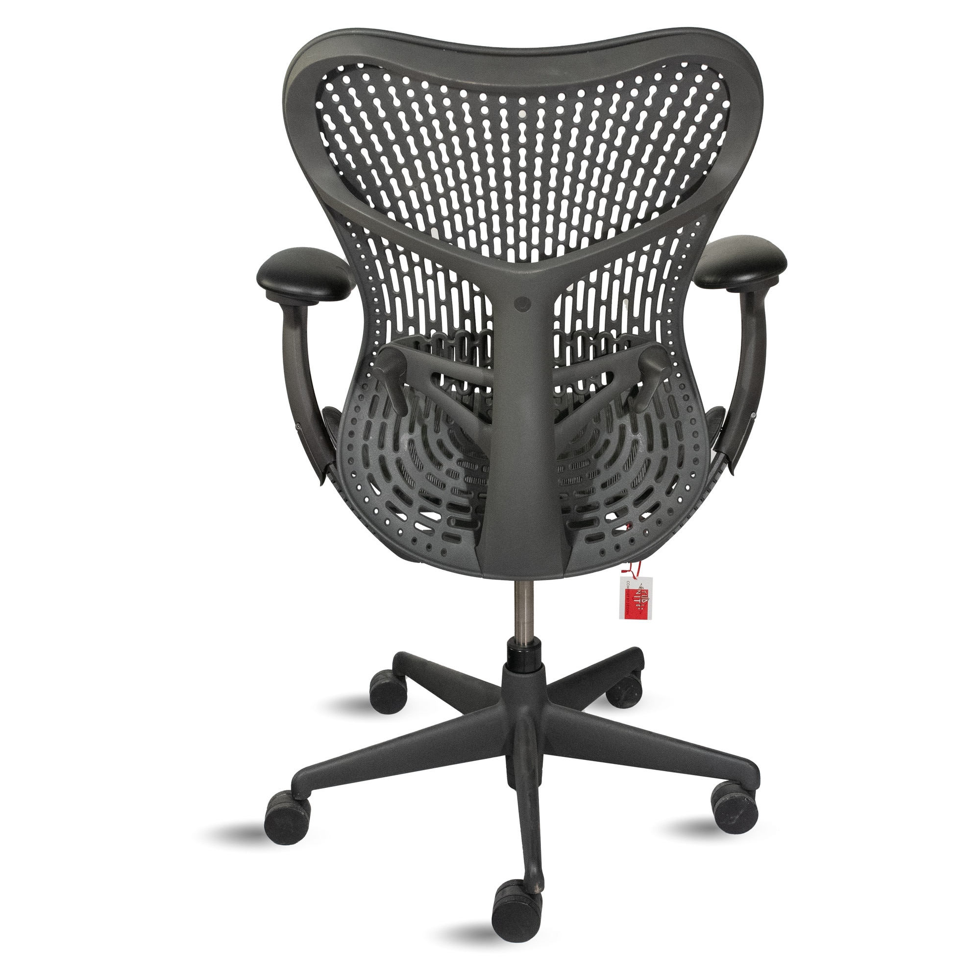 Scaun birou Herman Miller Mirra 2, suport lombar reglabil, cotiere ...