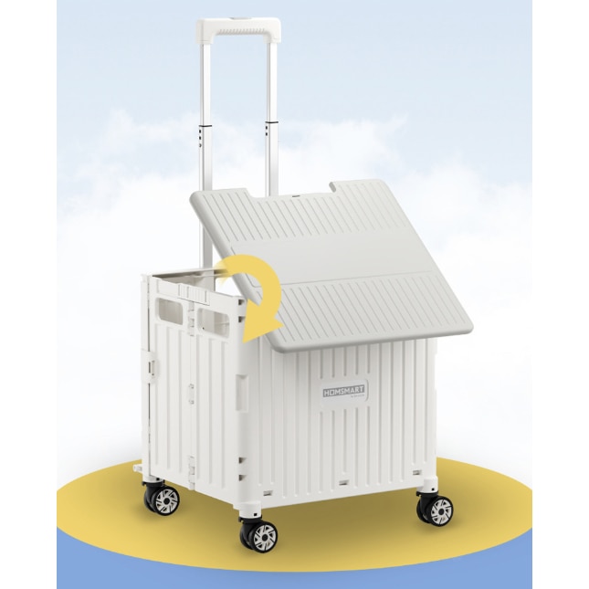 Carucior transport Jaskus MegaLoader 65L, pliabil, 4 roti ...