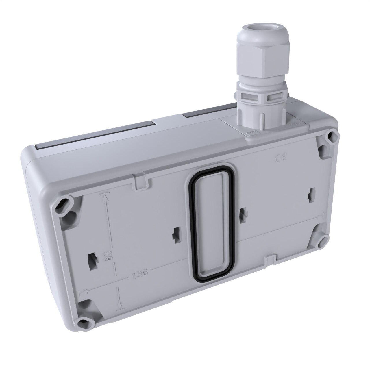 Priza Ermetica AQUANT GNT 2x2P+Z IP65 Dubla Gri - eMAG.ro
