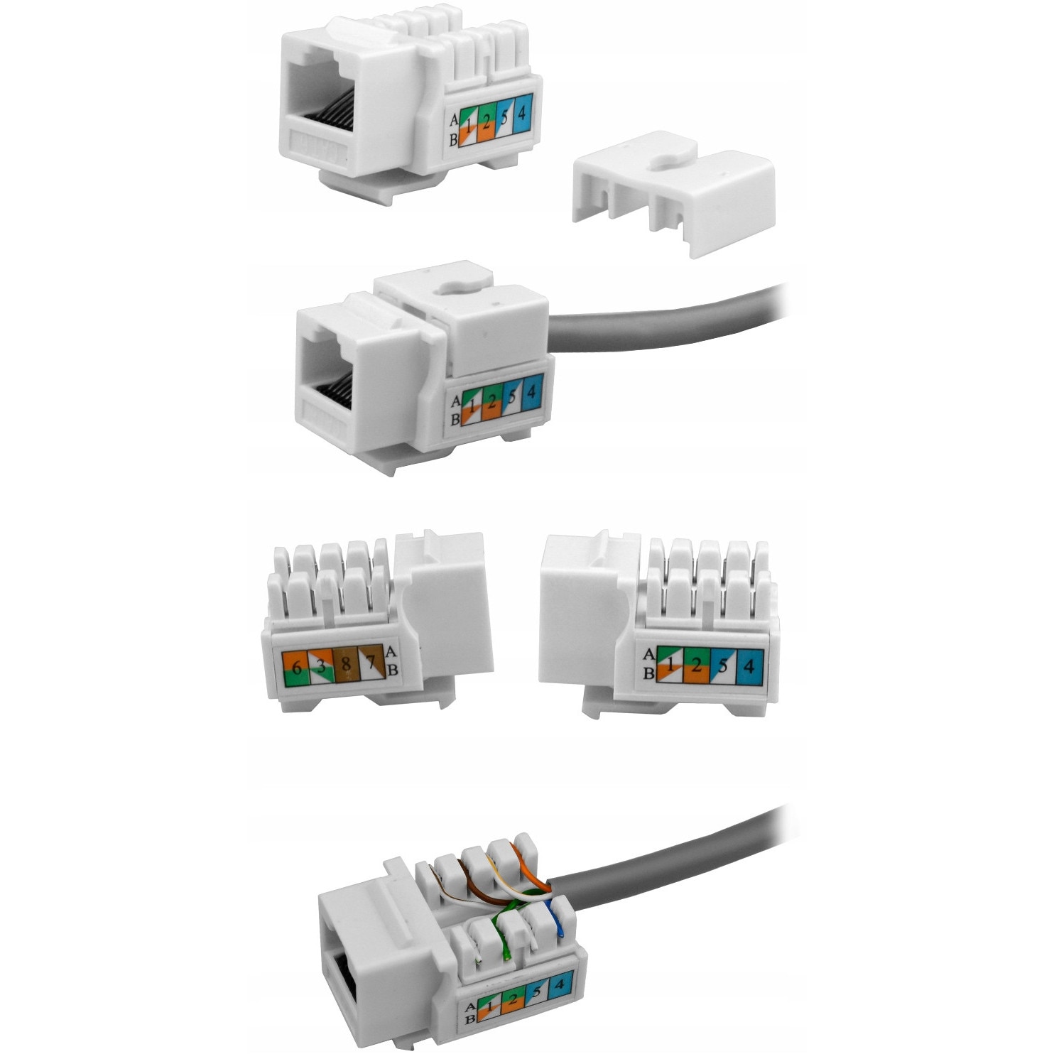 Prize Kontakt Simon Premium, antracit, 8,7x15,3x1cm, modul RJ-45 - eMAG.ro