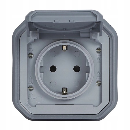 Priza Legrand Plexo Gri IP55 16A Modulara, cu Uzemire - eMAG.ro