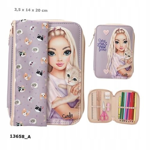 Trousse Top Model Kitty cu Echipament Complet - 13658A - eMAG.ro