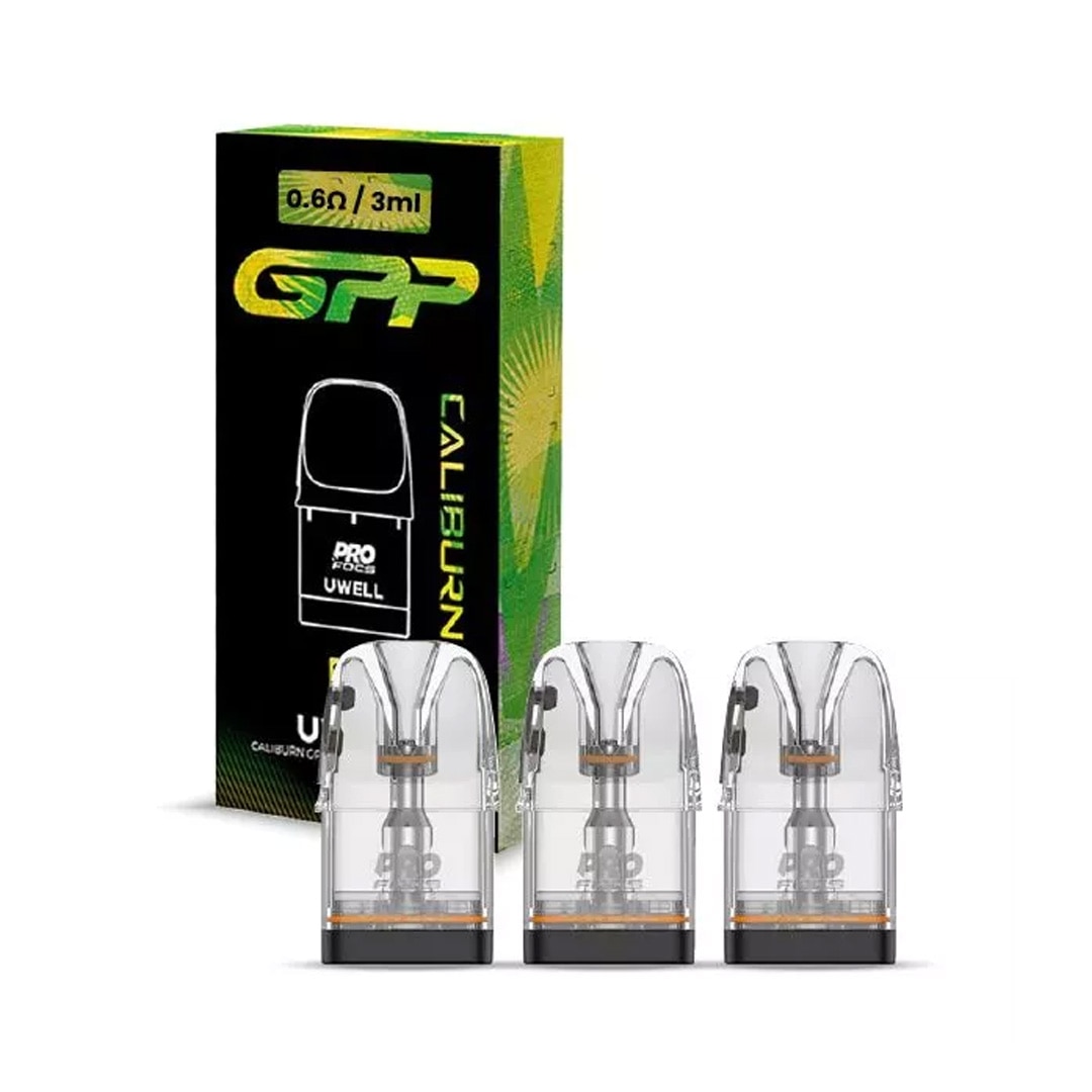 Cartus tigara electronica Uwell CALIBURN, 3ml, Side-Fill, 0.6O - eMAG.ro