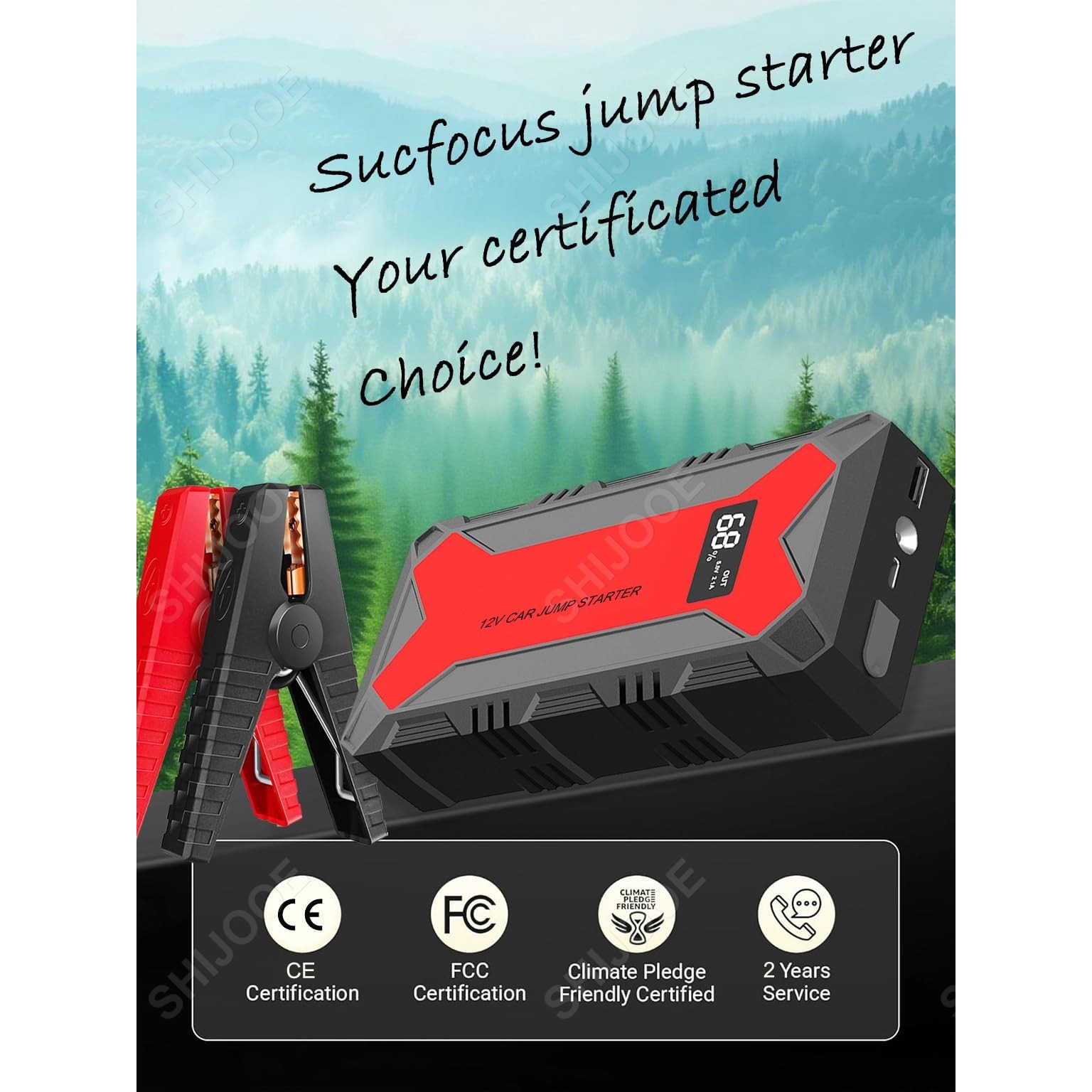 Starter Auto Multifunctional，SHIJOOE®, portabil，Power bank auto，12V ...