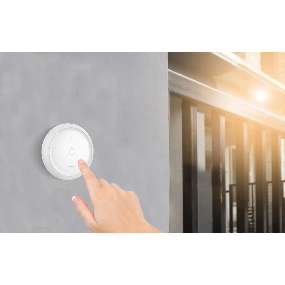 Sonerie electrica Heiman HS2DB Zigbee, wireless, compacta, alba - eMAG.ro