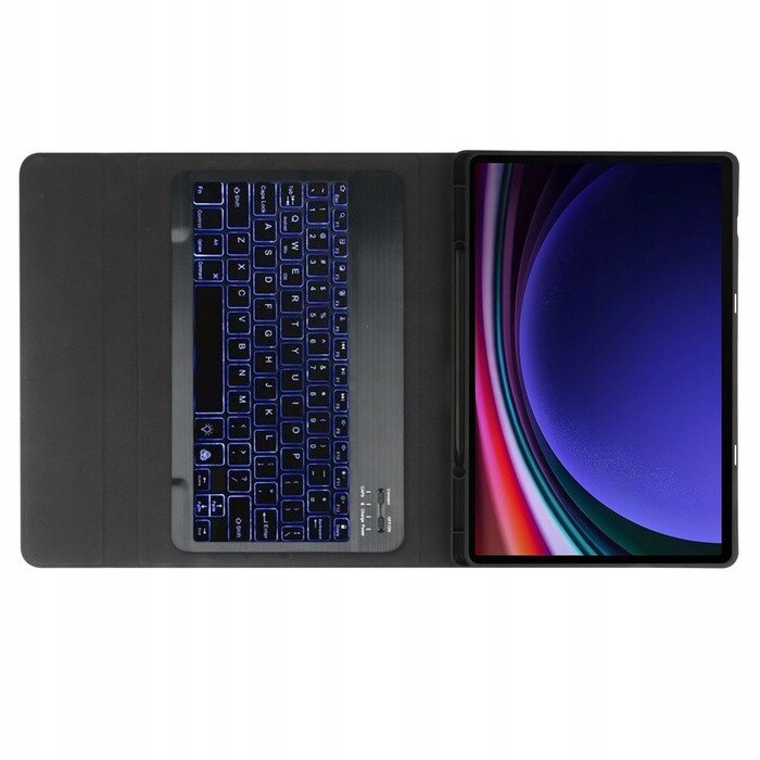 Husa cu tastatura wireless pentru tableta, compatibil cu Samsung Galaxy ...