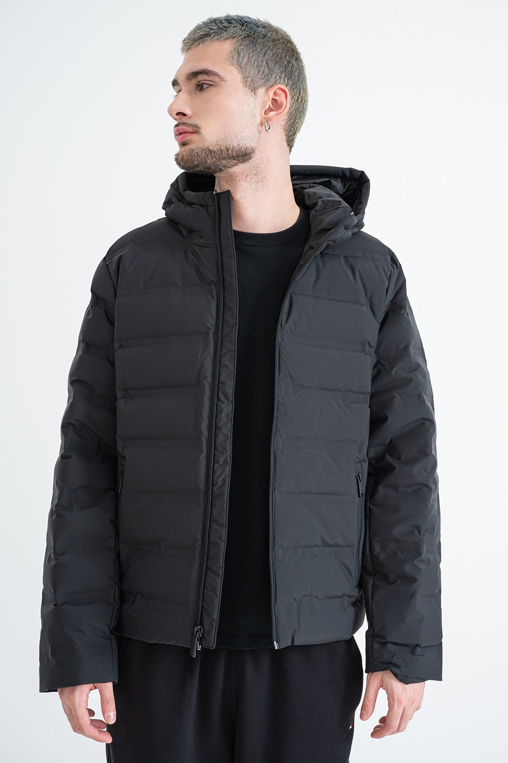 CALVIN KLEIN, Geaca matlasata cu model pliabil - eMAG.ro