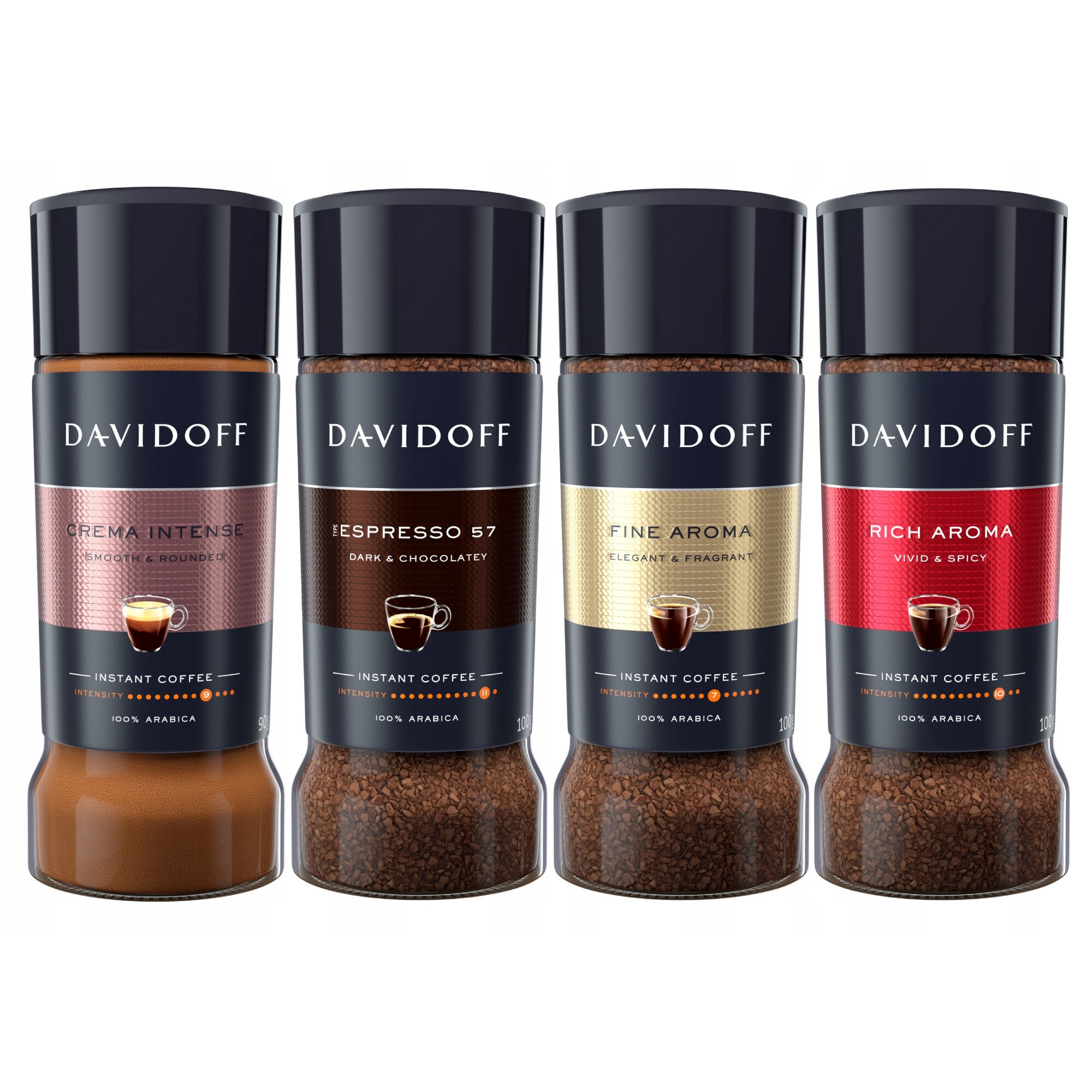 Cafea Davidoff Rich Aroma, 100% Arabica, 100g, gust intens, nota usor ...
