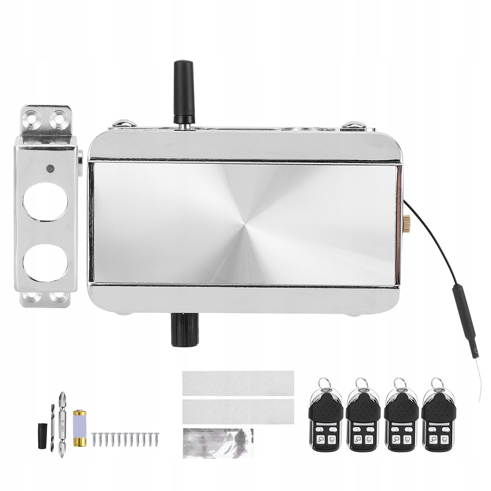 Zavor electronic inteligent cu Bluetooth, set 4 telecomenzi, din inox ...