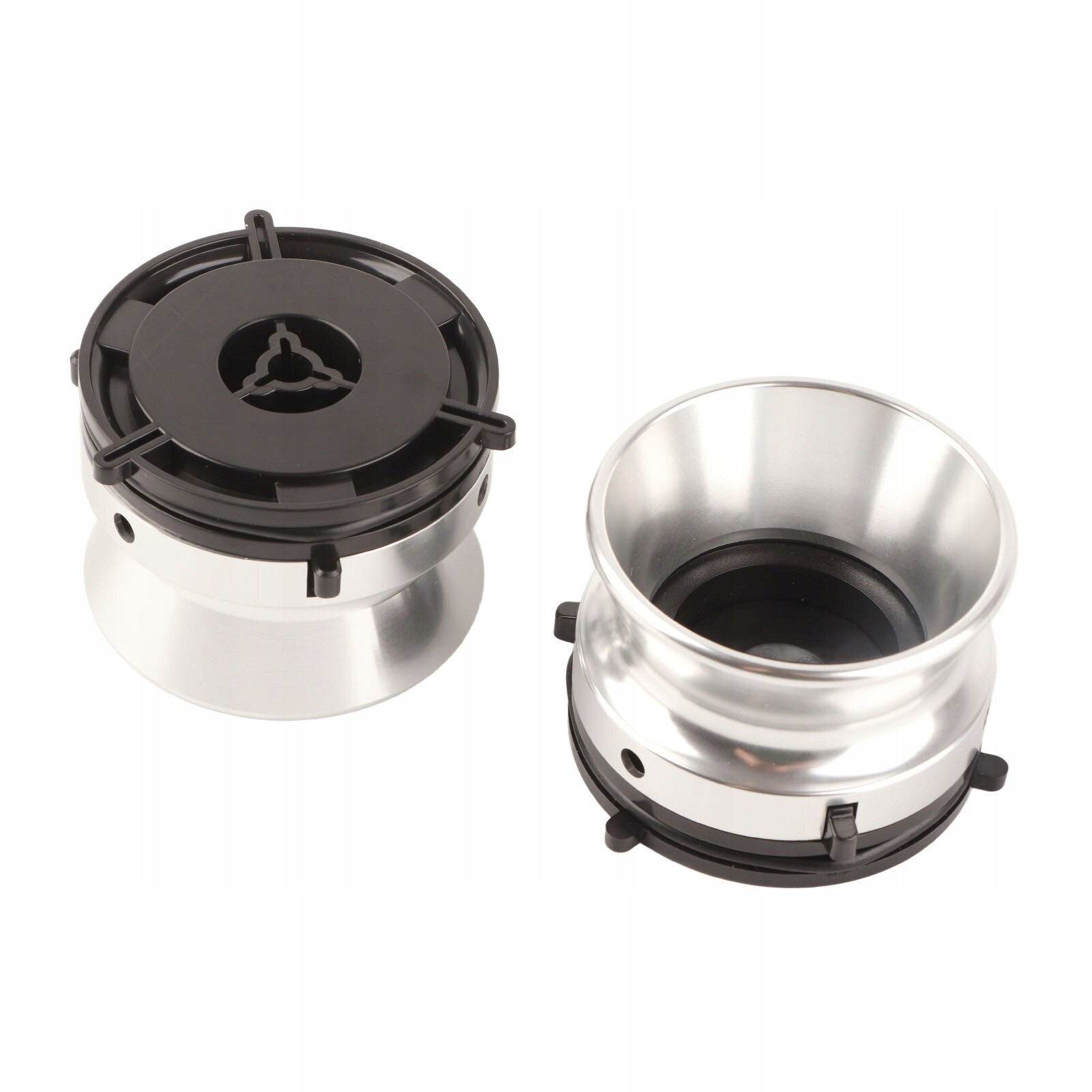 Set 2 adaptoare piast NAB, aluminiu, 10 inch, pentru magnetofon spula ...