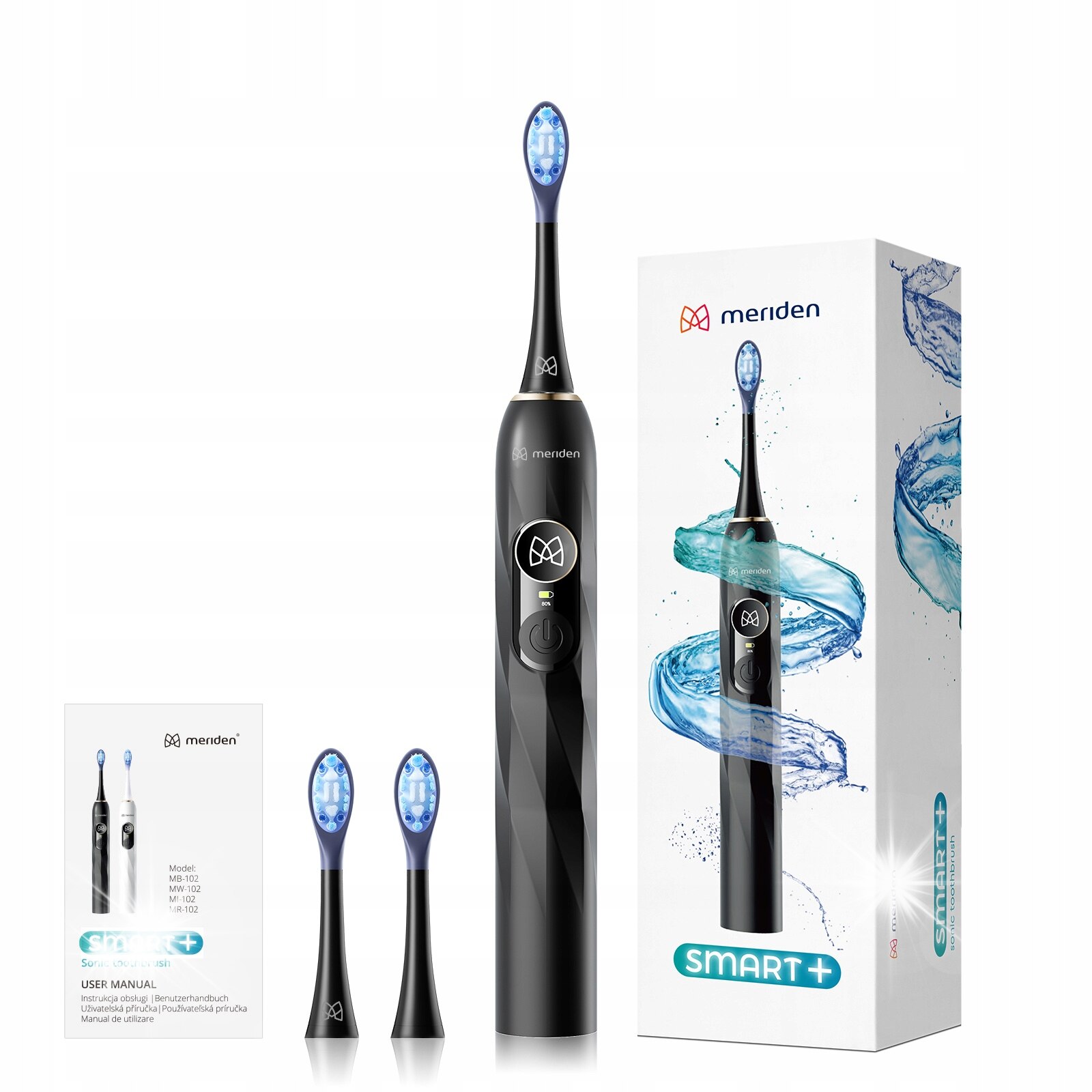 Periuta de dinti electrica Meriden SMART+, 5 programe, sistem Overforce ...