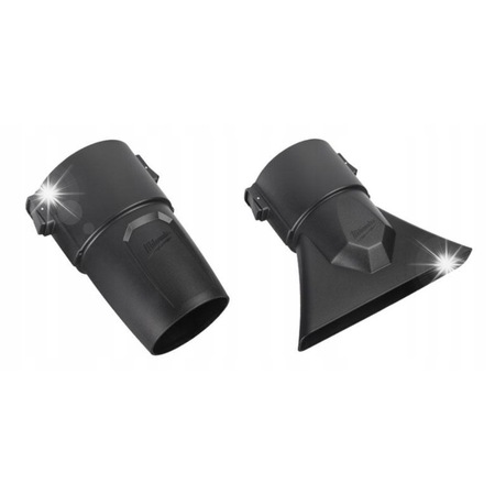 Set 2 duze pentru suflante Milwaukee, Plat si conic, ABS, 200mm, 0,40kg ...