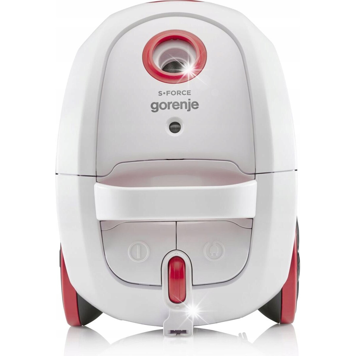 Aspirator Gorenje VCE21SFWR, alb, 850W, cu sac, 5.8kg, 8m raza de ...