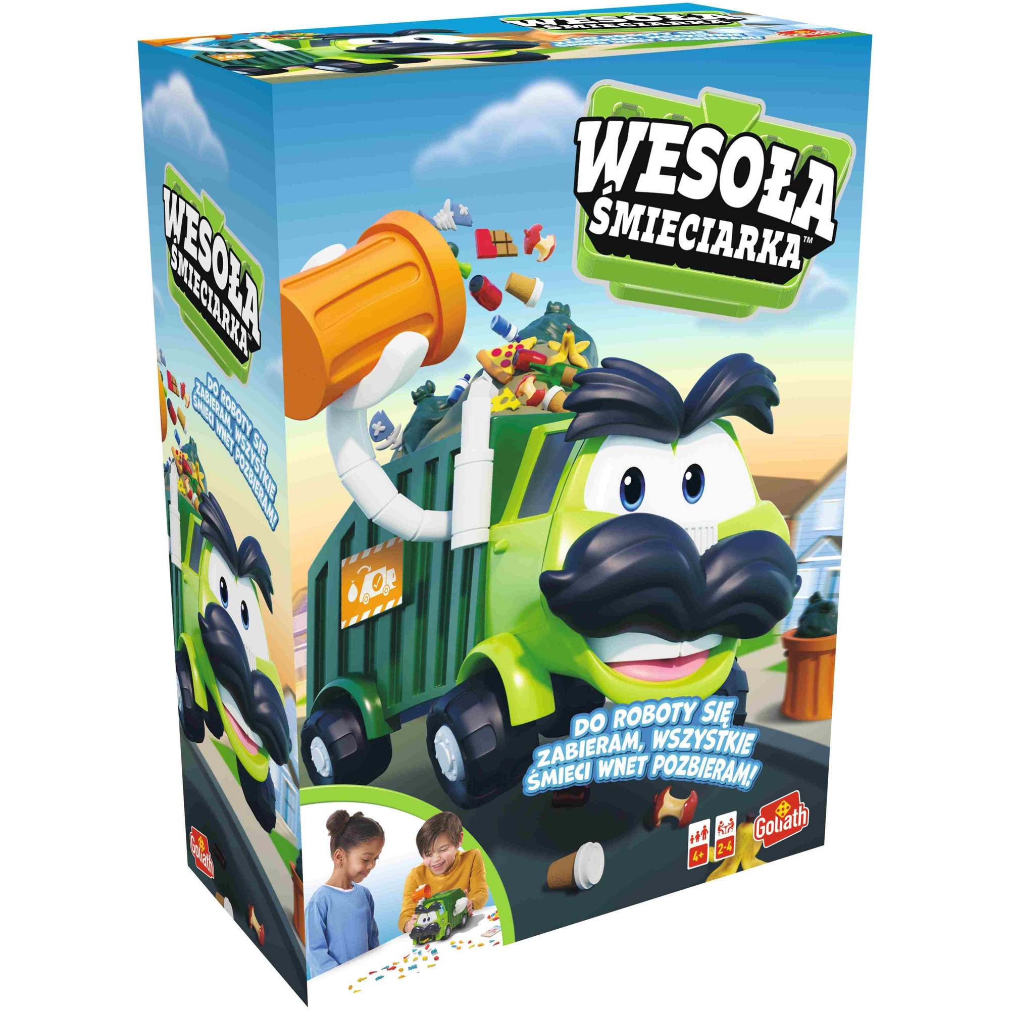 Настолна игра Goliath, 2-4 играчи, 4+ години, многоцветна - eMAG.bg