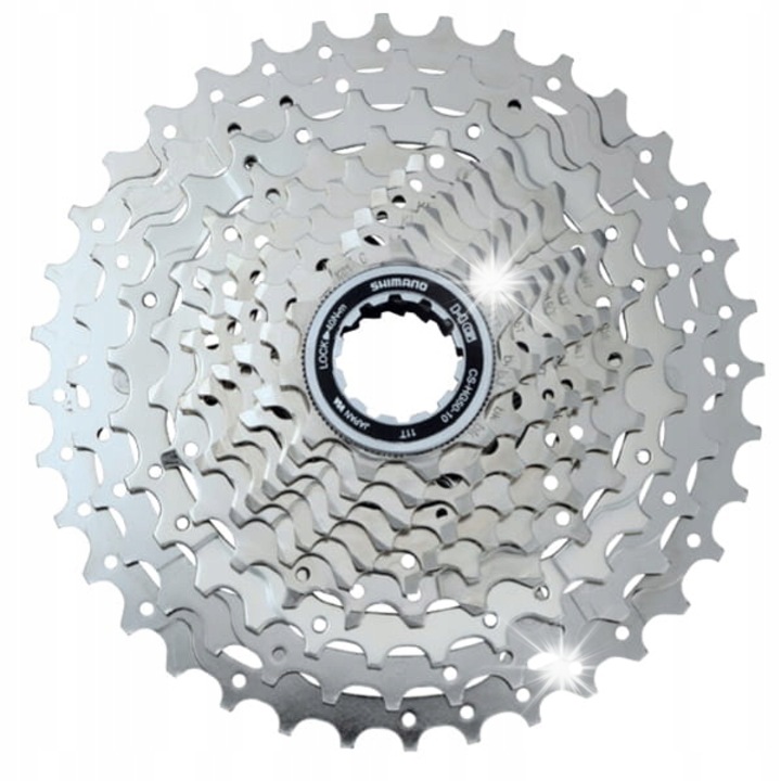 Pinioane bicicleta Shimano DEORE CS HG50 10 randuri 11-36, din otel ...