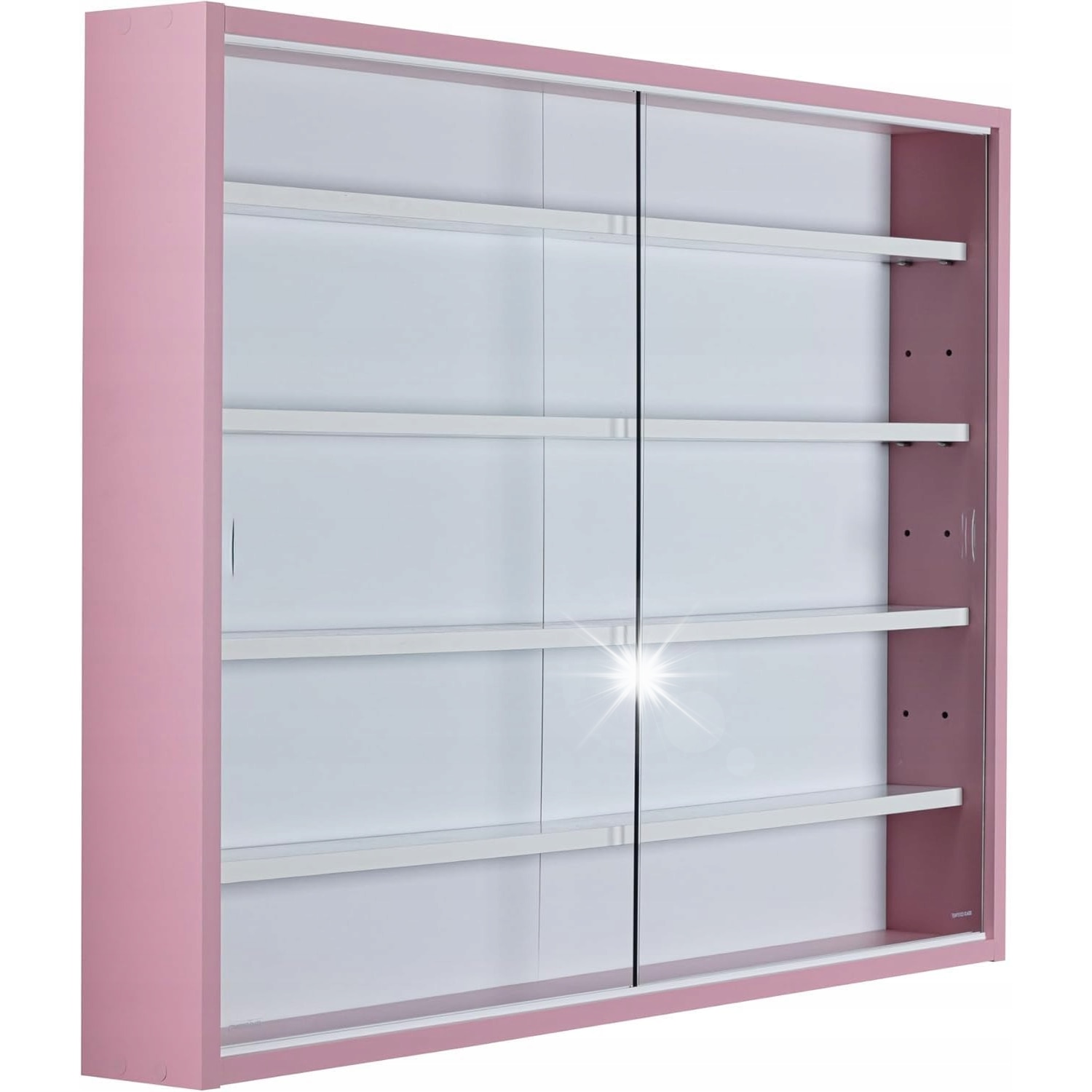 Raft suspendat Inter Link, 5 polite, design cu usi glisante, 60x80x9 ...